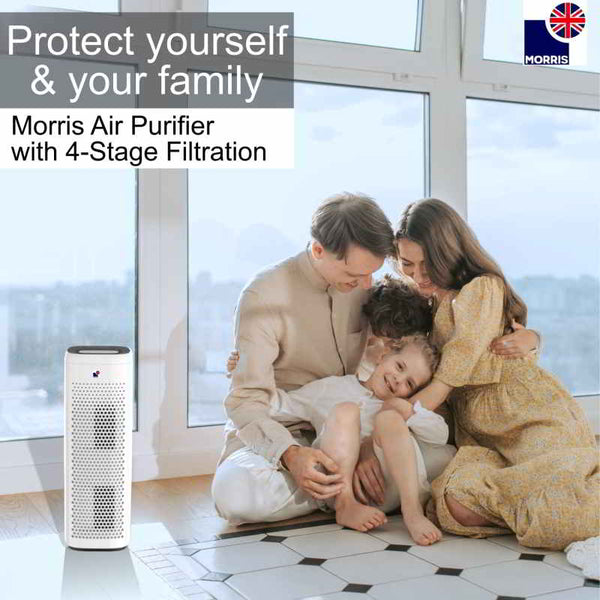 Morris Air Purifier for Dust | HEPA Filter Air Purifier | MorrisDirect ...